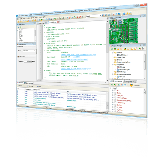 Mikroc Pro For Avr C Compiler For Atmel Avr Microcontrollers 
