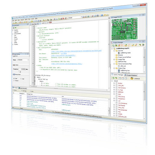 mikroPascal PRO for 8051 - PASCAL compiler for 8051 microcontroller ...