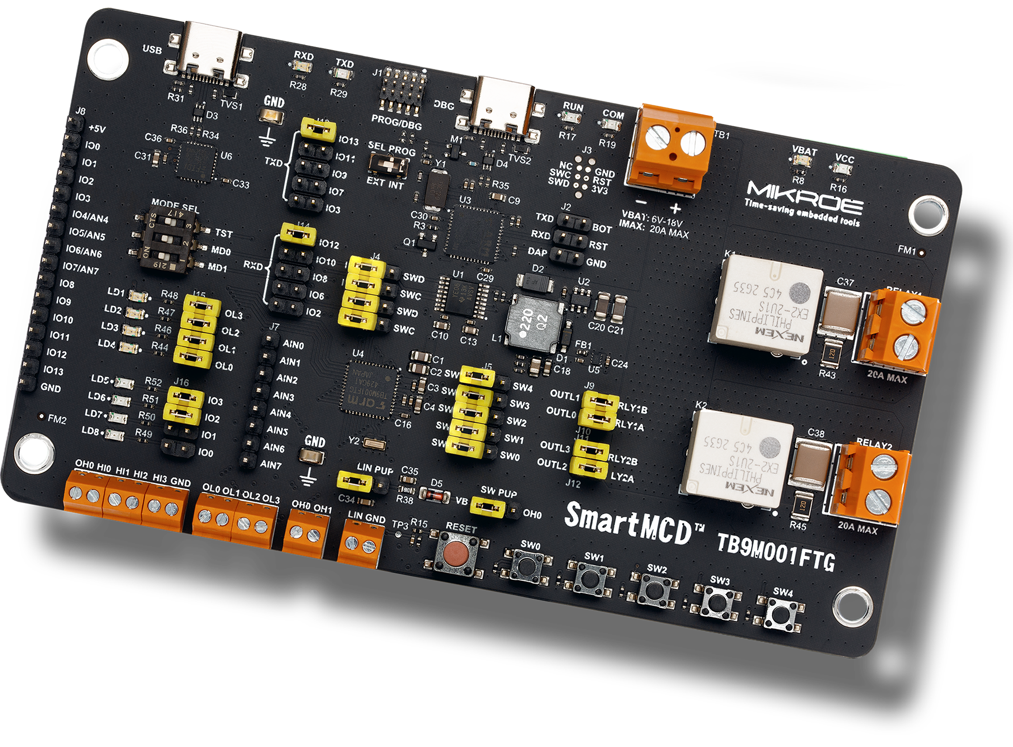 SmartMCD TB9M001FTG board - MIKROE-6581